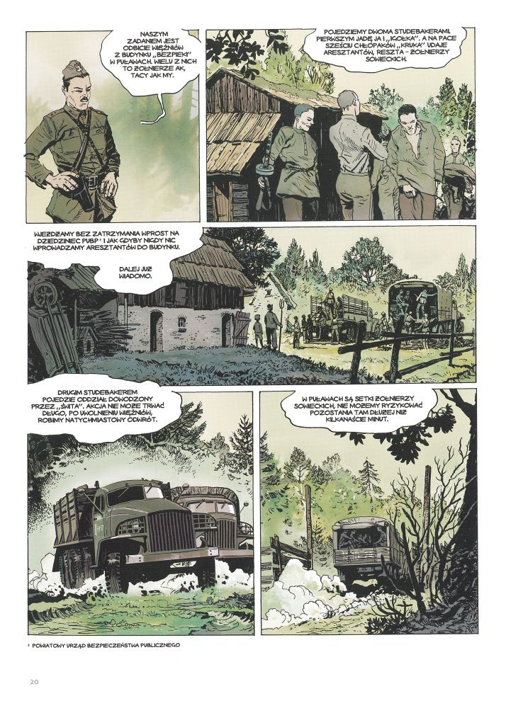 Walka o wolny kraj. Recenzja komiksu Wilcze Tropy tom 2 – „Orlik”